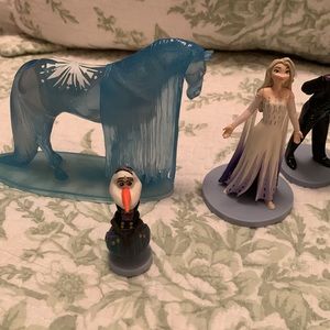 Disney | Toys | Disney Frozen 2 Ii Figurine Set Elsa Anna Kristoff Olaf ...
